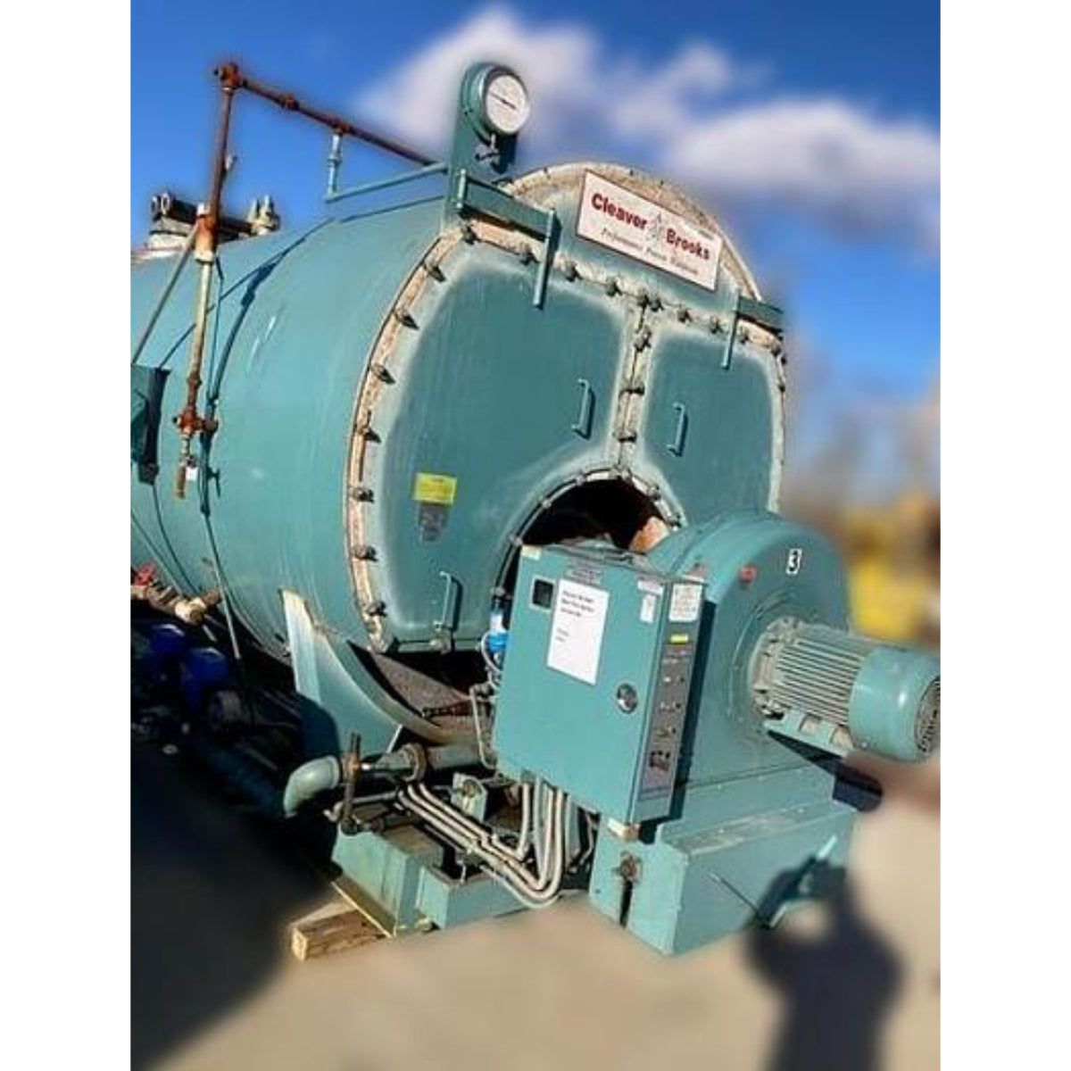 Cleaver Brooks CEW200-500 500HP 150PSI Steam Boiler | 2001 – Boilers.com